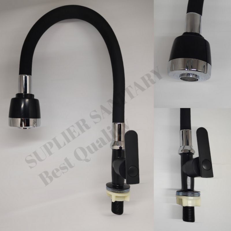 Jual kran angsa tanan/kran cuci piring tanam/kran dapur | Shopee Indonesia