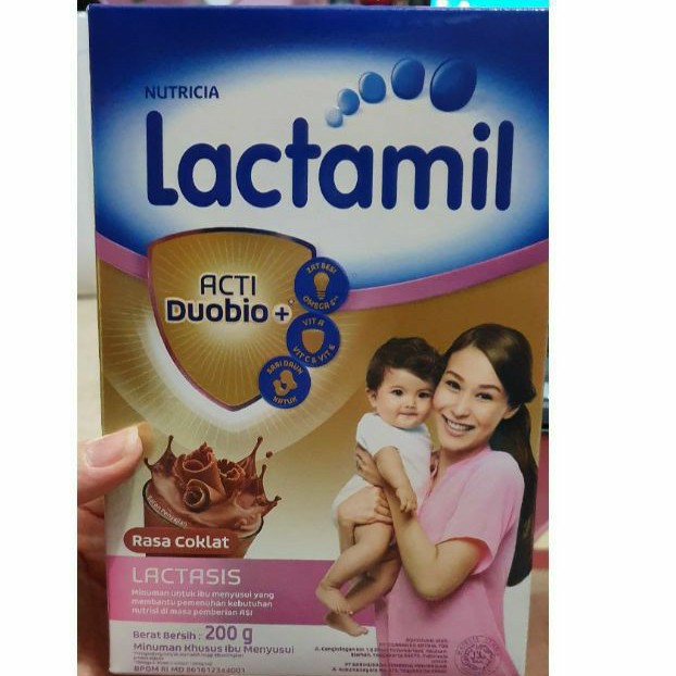 Jual Lactamil Lactasis Minuman Ibu Menyusui Coklat 200gr | Shopee Indonesia