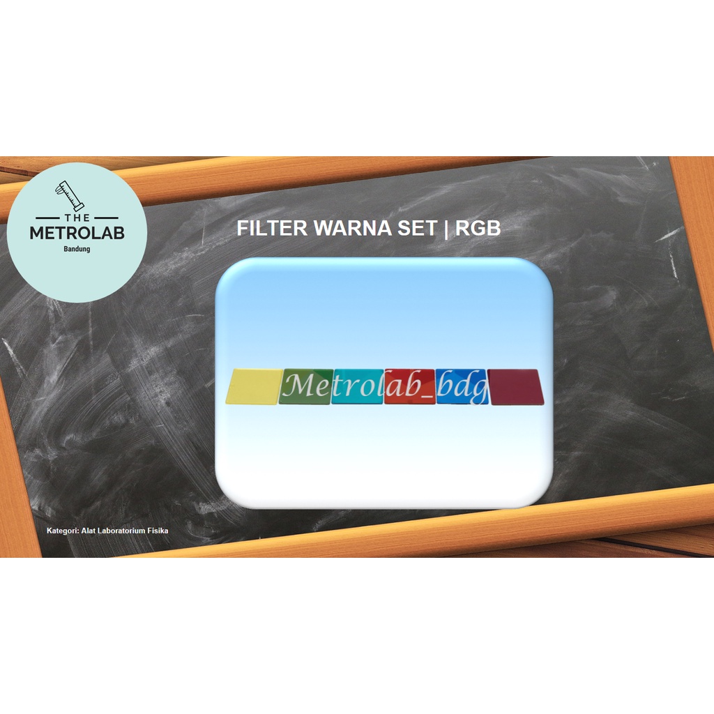 Jual Filter Warna Set | RGB | Colour Filter Set, RGB | Komponen Kit ...