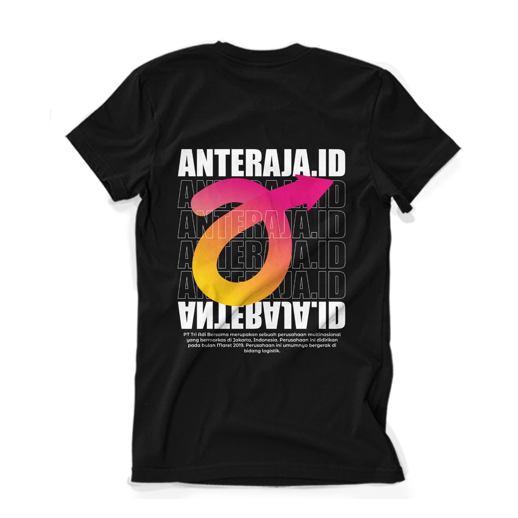 Jual Baju Kaos ANTERAJA ID Kurir Komunitas Seragam KAOS KAGE | Shopee ...