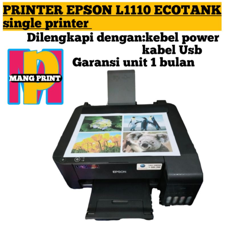 Jual PRINTER EPSON L1110 | Shopee Indonesia