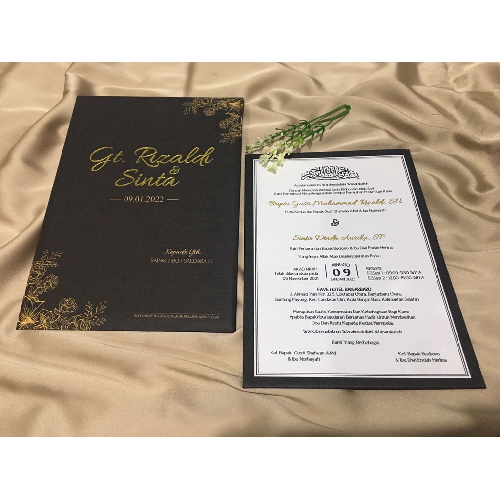 Jual Undangan Hard Cover | Shopee Indonesia