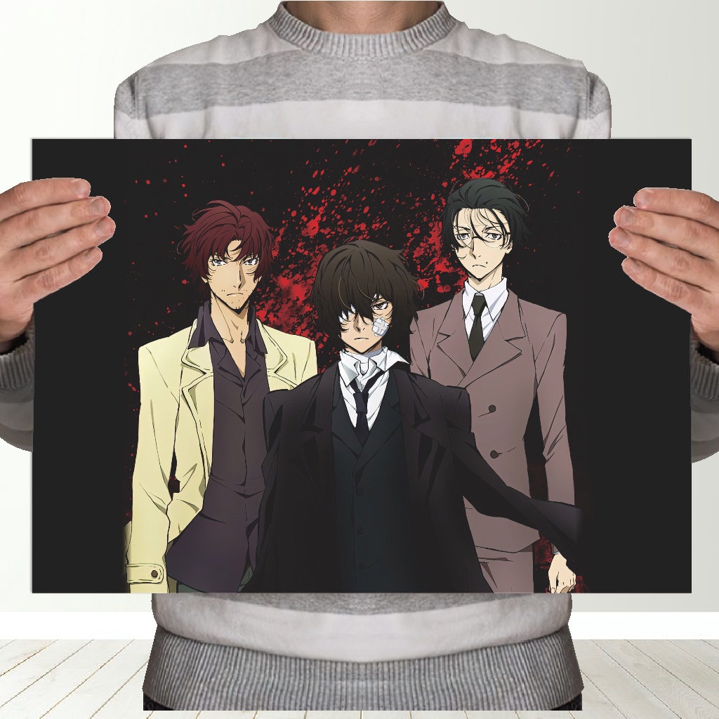 Jual Poster Anime Bungou Stray Dogs Terlengkap Size A3+ - Bungo Stray ...