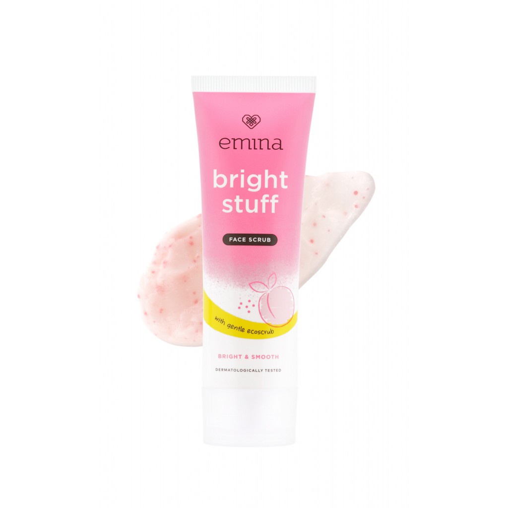 Jual Emina Bright Stuff Face Scrub 50ml | Shopee Indonesia
