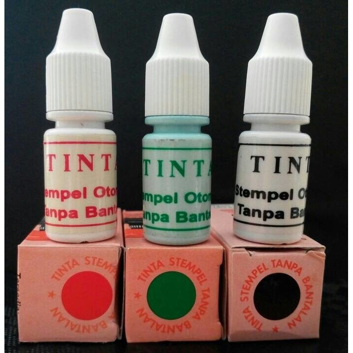 Jual Tinta stempel otomatis tanpa bantal / tinta manis murah | Shopee ...