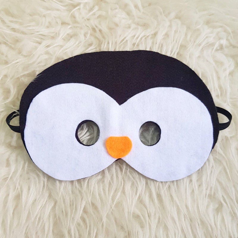 Jual Topeng Penguin Topeng Karakter Hewan Pinguin Kostum Penguin Bando ...