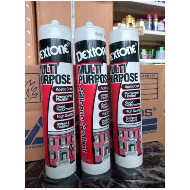 Jual Lem Silicone Sealant Dextone Multi Purpose 300 ml | Shopee Indonesia