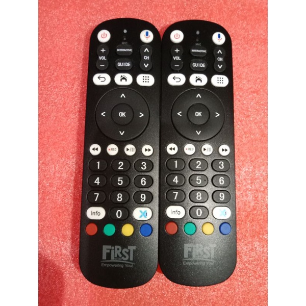 Jual REMOT STB X1 PRIME FIRST MEDIA 100%ORIGINAL | Shopee Indonesia