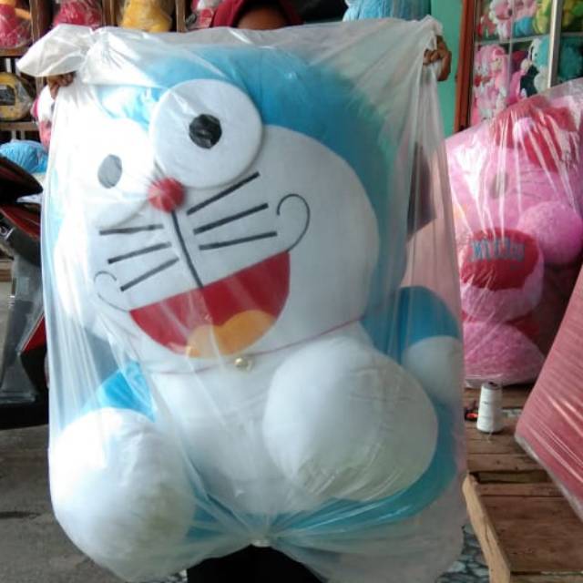Jual Boneka Doraemon super jumbo duduk | Shopee Indonesia