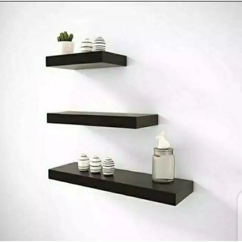 Jual rak dinding ambalan ukuran 40cm,30cm,20cm | Shopee Indonesia