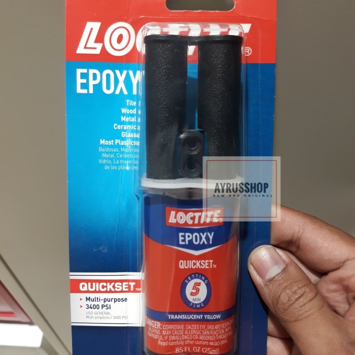 Jual LOCTITE Lem Super Epoxy Multipurpose-Quick Set 3400PSI | Shopee ...