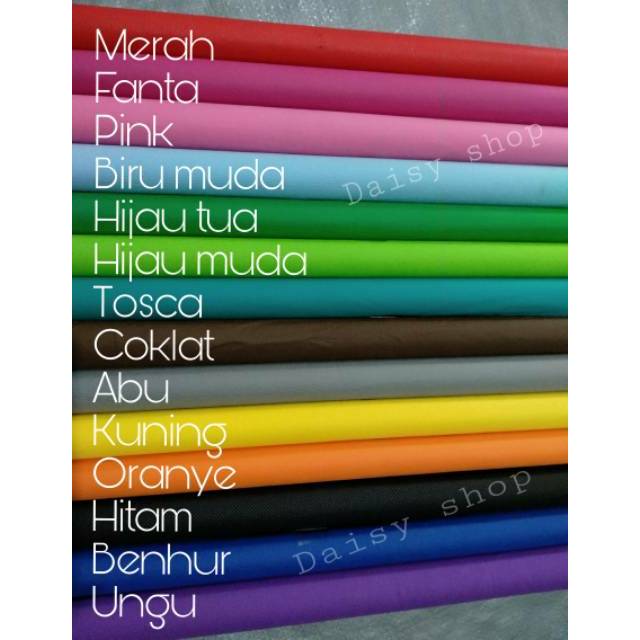 Jual Kain Spunbond / Kain Tissue Non Woven 75gsm per METER | Shopee ...