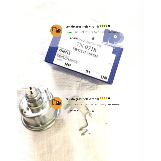 Jual Kunci Kontak 7N-0718 7N 0718 7N-0718 Switch Key HP | Shopee Indonesia