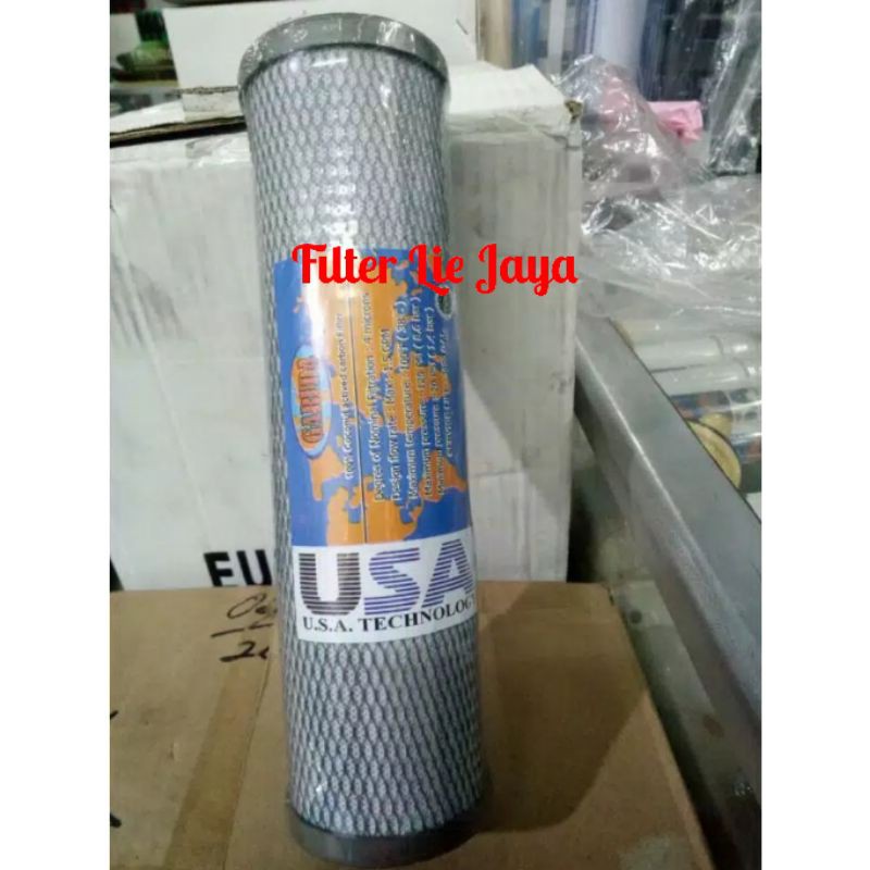 Jual Filter air CTO/karbon blok 10inch cartridge Garuda USA(WAJIB ...