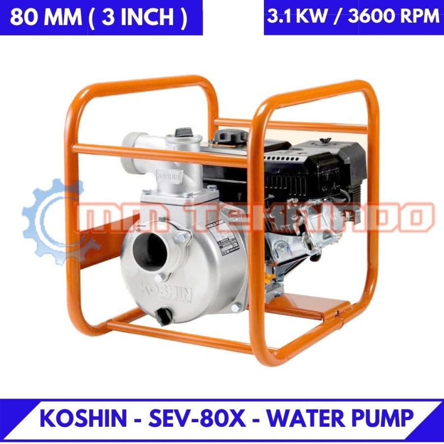 Jual KOSHIN - SEH-80X - WATER PUMP - 80 mm - 3 INCH | Shopee Indonesia
