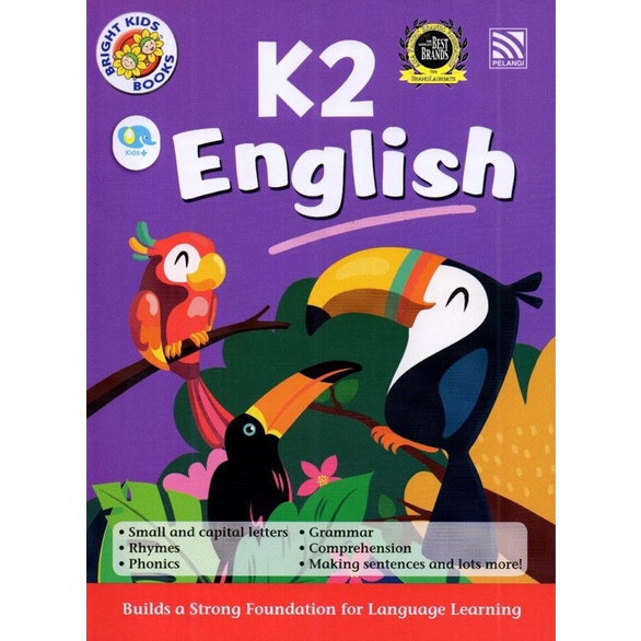 Jual K2 English Workbook Bright Kids Books (Kindergarten 2) | Shopee ...