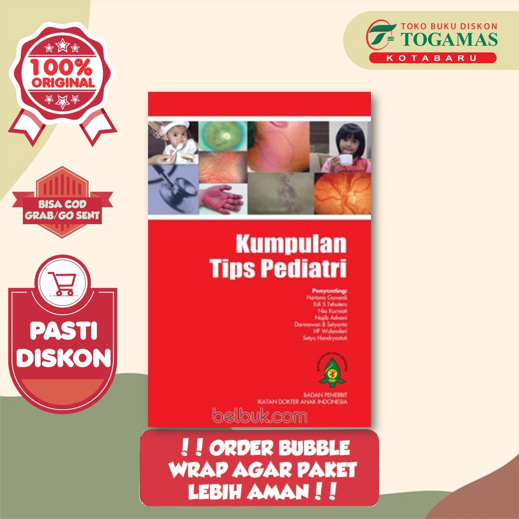 Jual KEDOK - KUMPULAN TIPS PEDIATRI - HARTONO gunardi dkk | Shopee ...