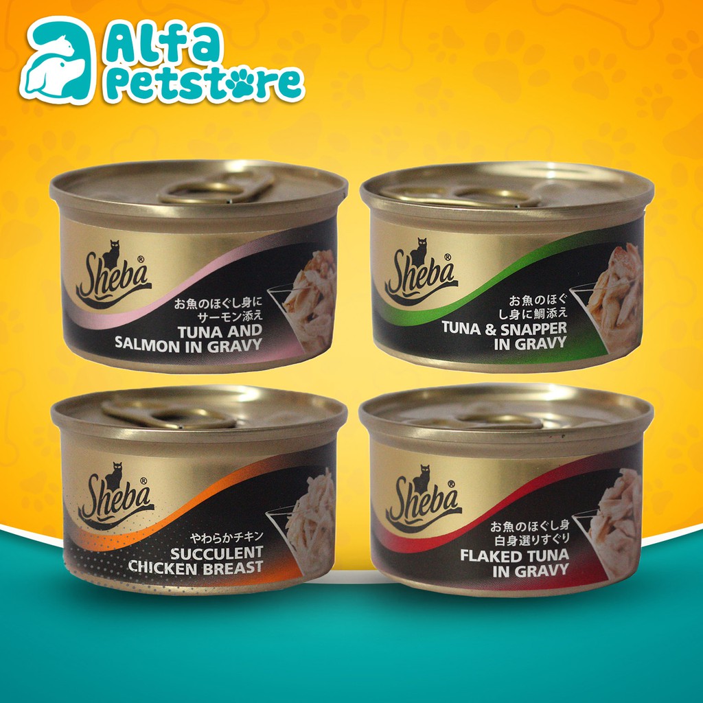 Jual Makanan Kucing Sheba Kaleng 85 gram / Sheba Wet Food 85gr / 85gram ...