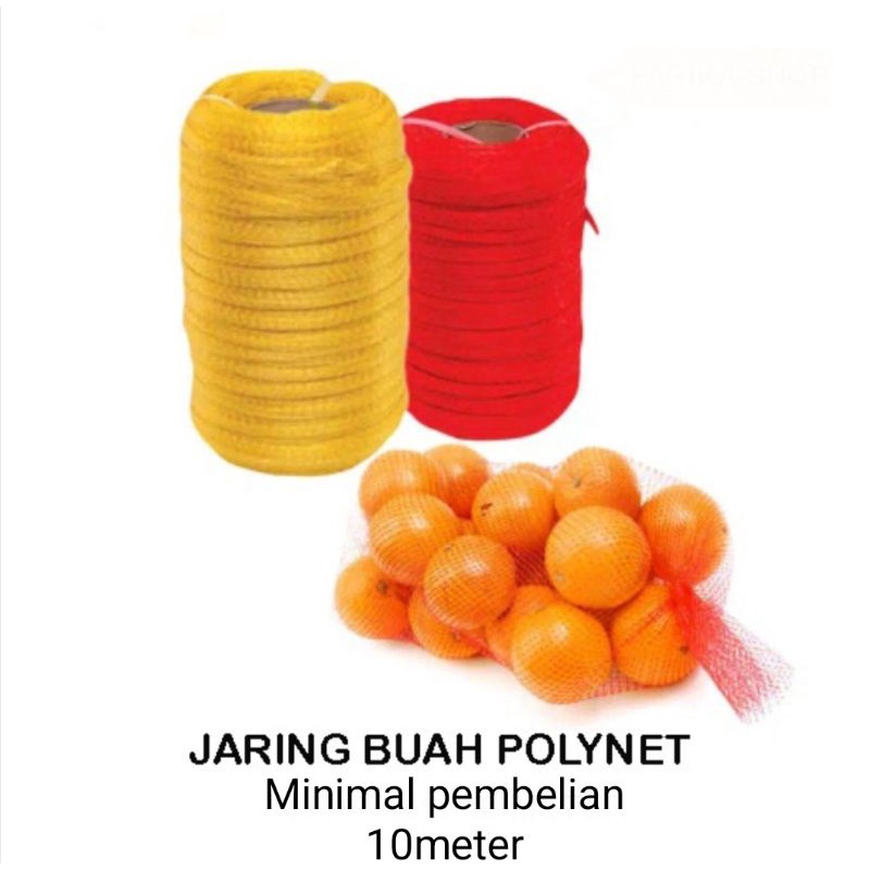 Jual Jaring Buah Per 10 Meter / Polynet / Premium Best Quality / Jaring ...