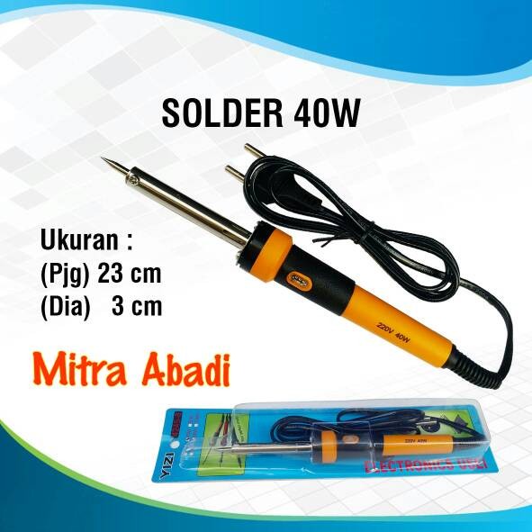 Jual Solder 40W AC 220V Panjang 23 cm | Shopee Indonesia
