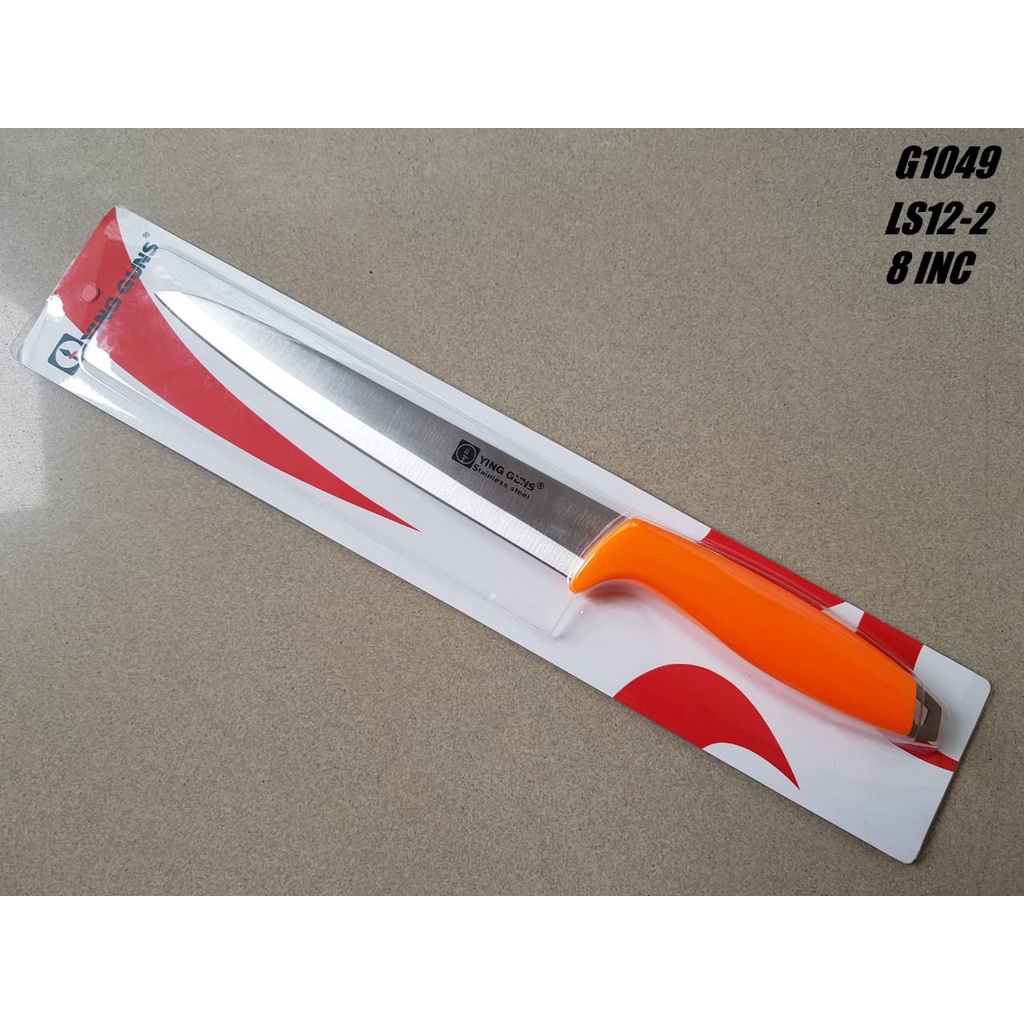 Jual Pisau Dapur / pisau sayur Besar Ying Guns Gagang PLASTIK MOTIF ...