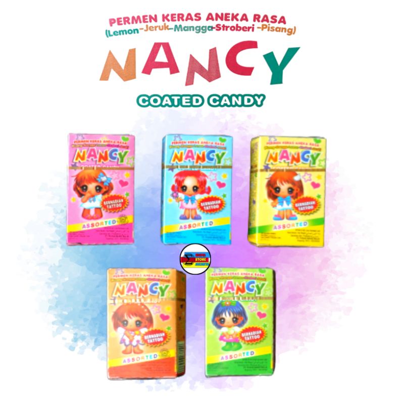 Jual Permen Keras Aneka Rasa Buah Nancy Pusan Coated Candy Berhadiah ... Jual Permen Keras Aneka Rasa Buah Nancy Pusan Coated Candy Berhadiah ...