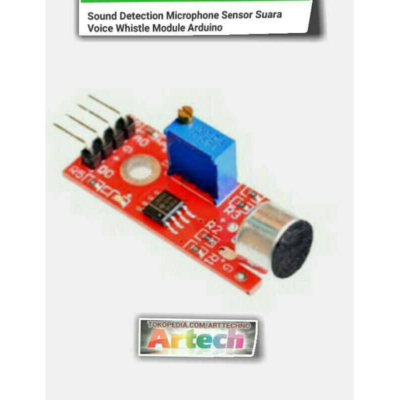 Jual High Sensitivity Sound Microphone Sensor Detection Module Arduino ...