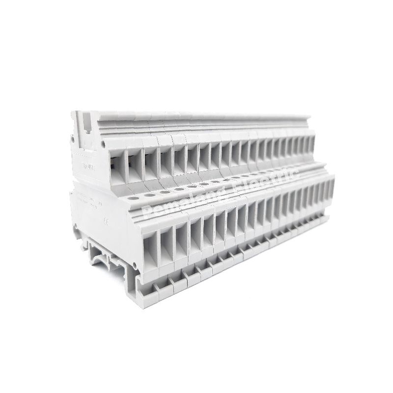 Jual Terminal Block UKK5 500V 32A Double Deck Din Rail | Shopee Indonesia