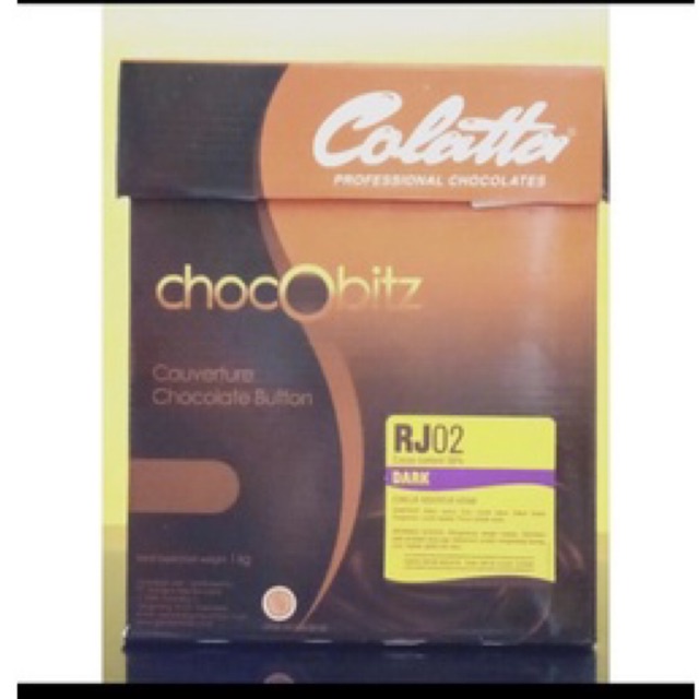 Jual coklat couverture colatta | chocobitz kemasan repack 250gr ...