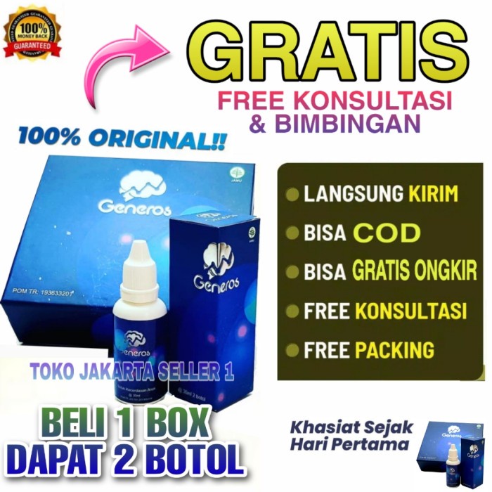 Jual PROMO GENEROS GENEROS VITAMIN OTAK GENEROS SPEECH DELAY GENEROS ... Jual PROMO GENEROS GENEROS VITAMIN OTAK GENEROS SPEECH DELAY GENEROS ...