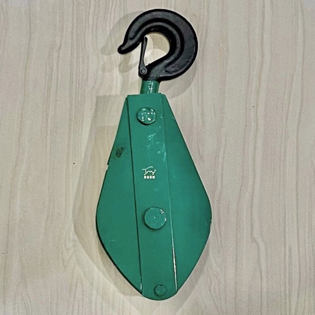 Jual 1.000kg Katrol hijau 4inci beban 1000kg katerol kapal abk kerekan ...