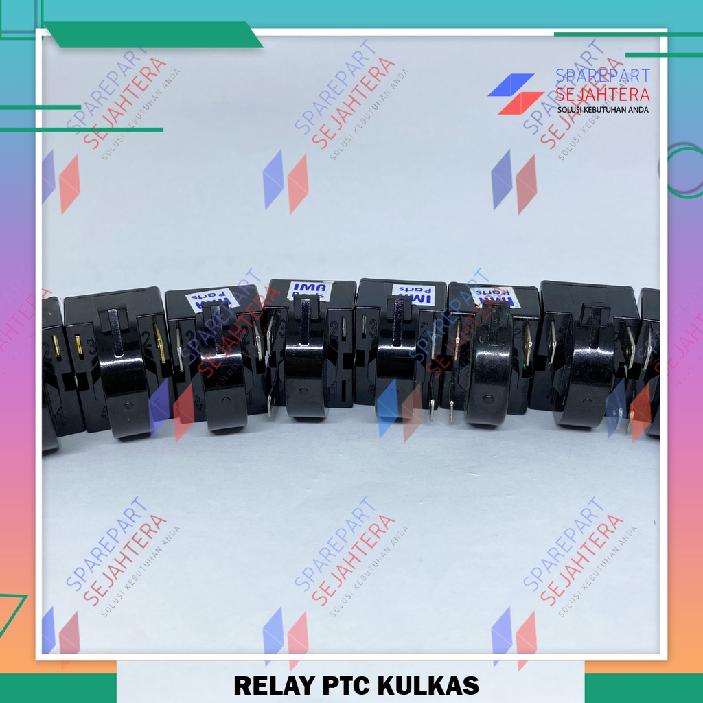 Jual RELAY PTC KAKI KULKAS FREEZER SHOWCASE CHILLER KOMPRESOR HITAM ...
