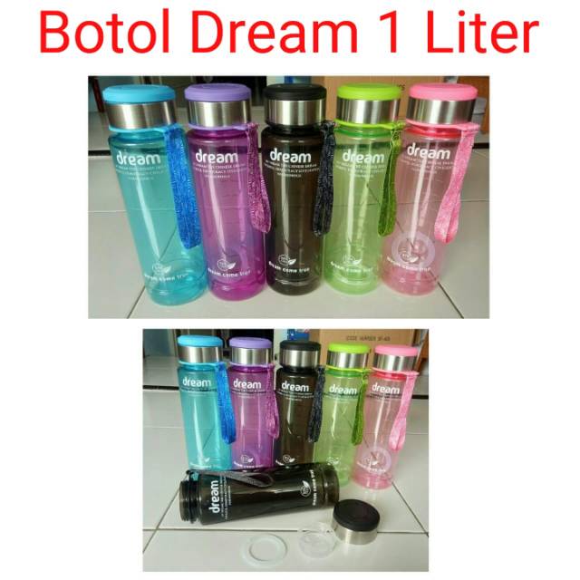 Jual Botol dream / botol minum dream 1 liter | Shopee Indonesia