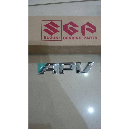 Jual Emblem Suzuki APV Asli SGP (Original Suzuki) | Shopee Indonesia