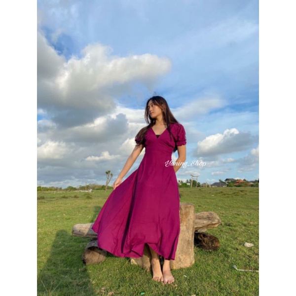 Jual Clarisa Dress / Long Dress | Shopee Indonesia