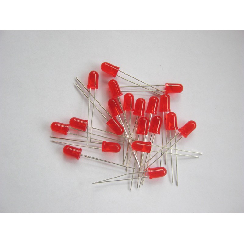 Jual Led Merah - Merah ( Merah Nyala Merah ) 5 mm | Shopee Indonesia