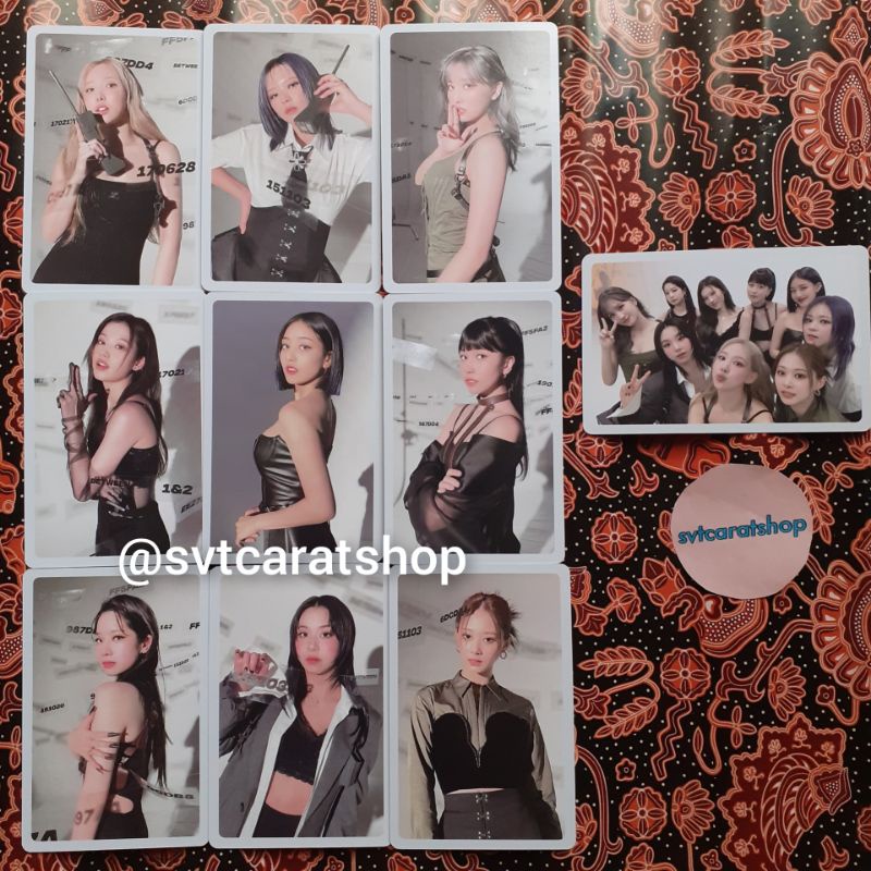 Jual TWICE BETWEEN 1&2 PHOTOCARD BENEFIT CRYPTOGRAPHY VER B OFFICIAL mina sana tzuyu jihyo ...