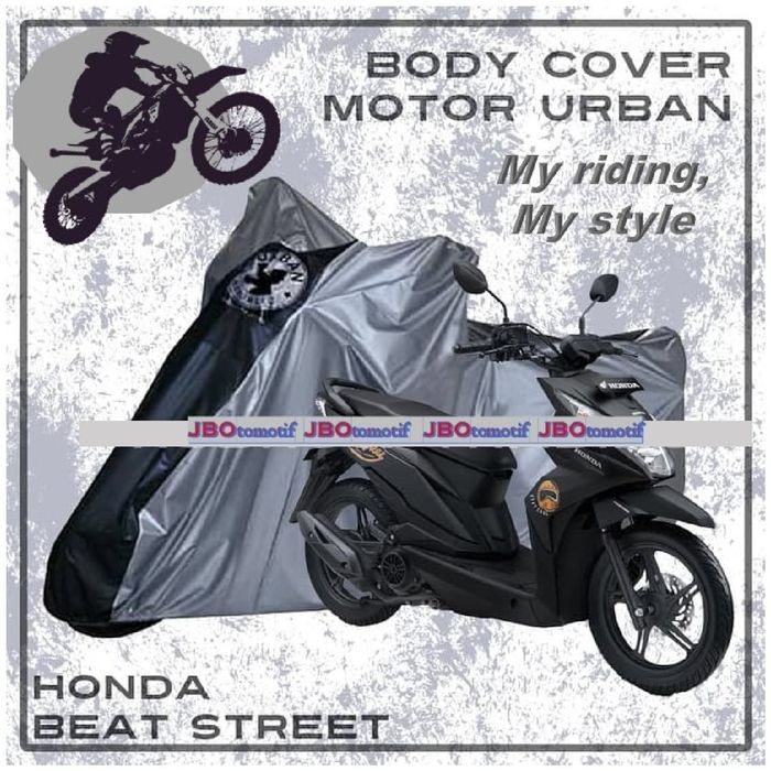 Jual Cover Motor Urban ORIGINAL Ukuran Standar New Beat Street / Sarung ...
