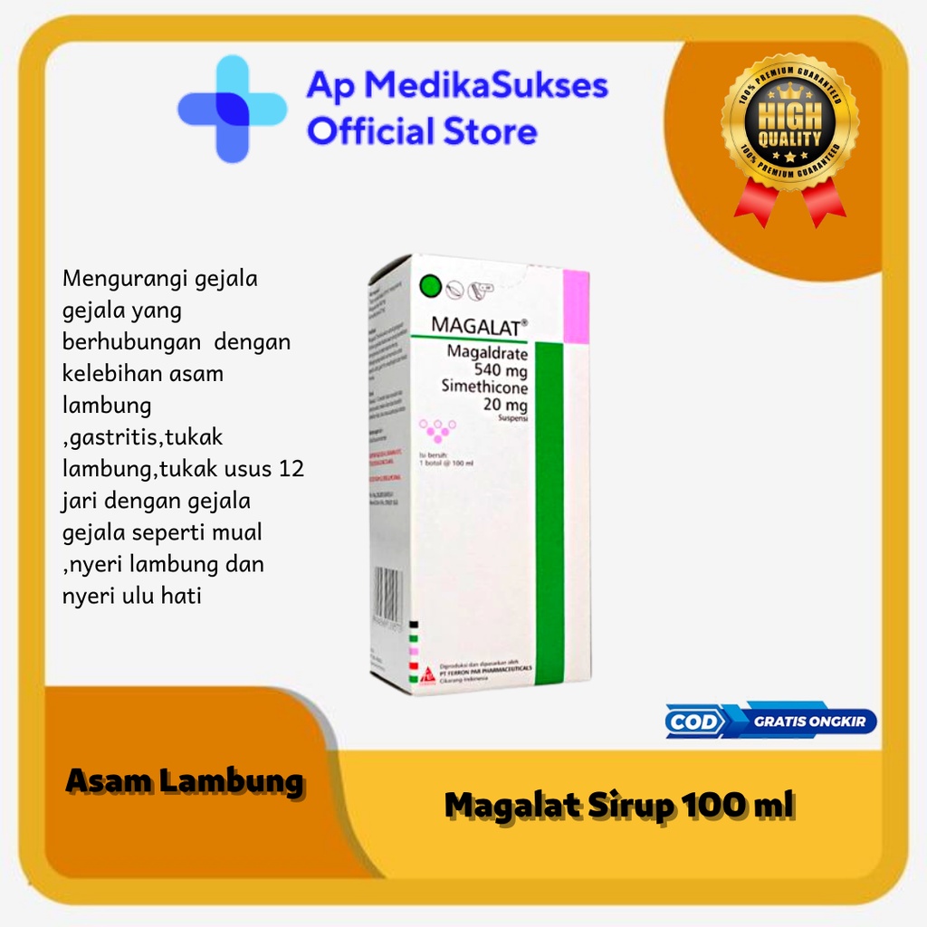 Jual Magalat Sirup 100 ml | Shopee Indonesia