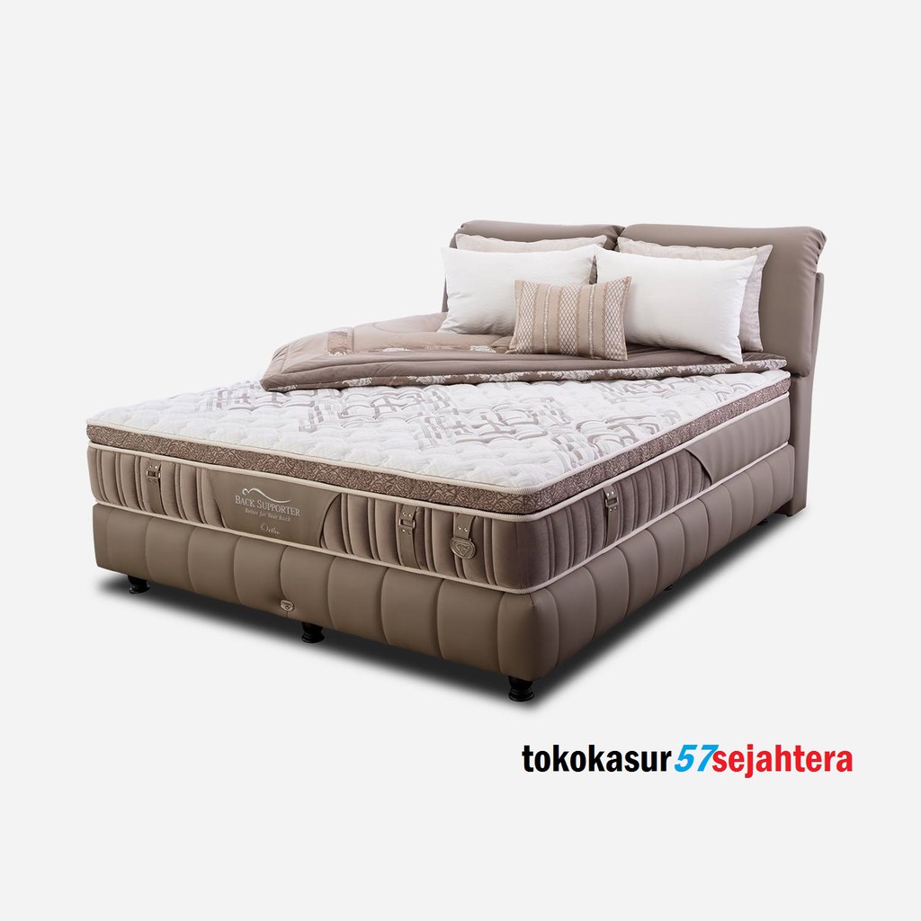Jual Kasur Spring Bed Spring Air type New Ortho (Full Set) | Shopee ...