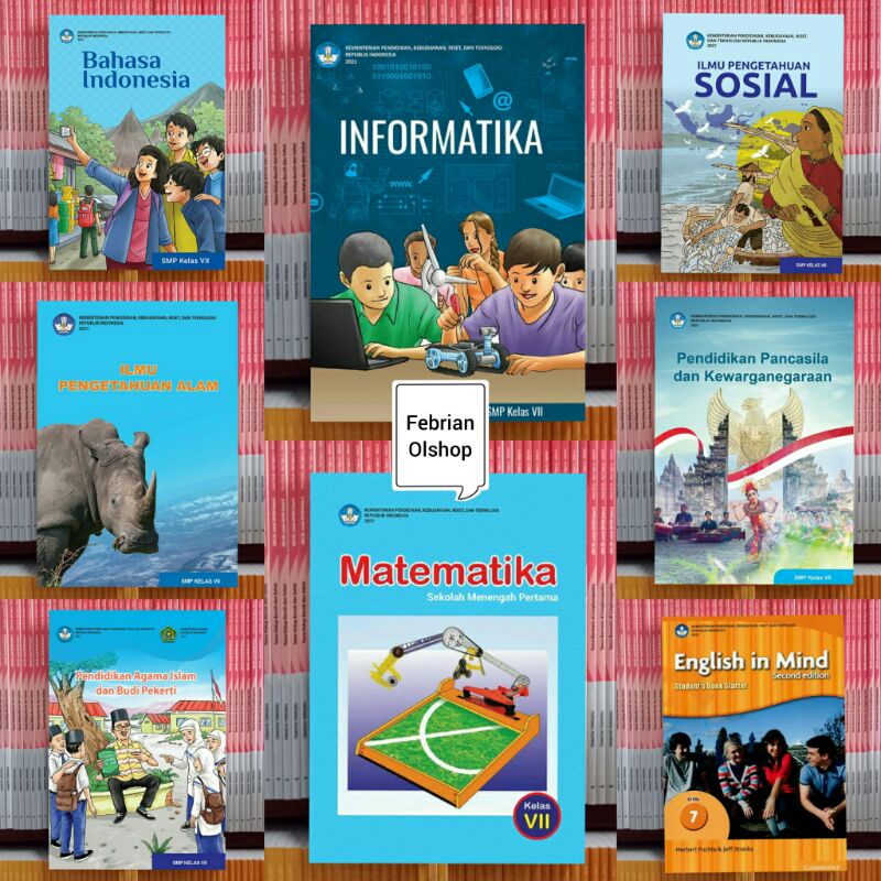 Jual BUKU PAKET SMP/MTS KELAS 7 (VII) KURIKULUM MERDEKA | Shopee Indonesia
