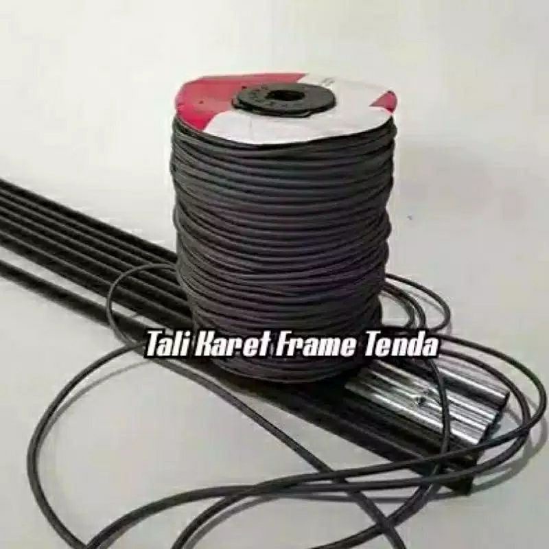 Jual TALI FRAME TENDA CAMPING KARET ELASTIS 2,5MM - 3MM PANJANG 10 ...
