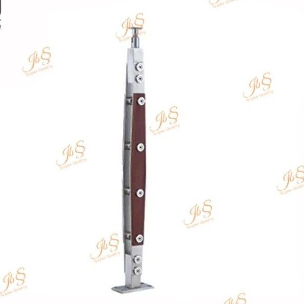 Jual TIANG RAILING STAINLESS SUS 304 + KAYU ZZ 5/8" INCH | Shopee Indonesia