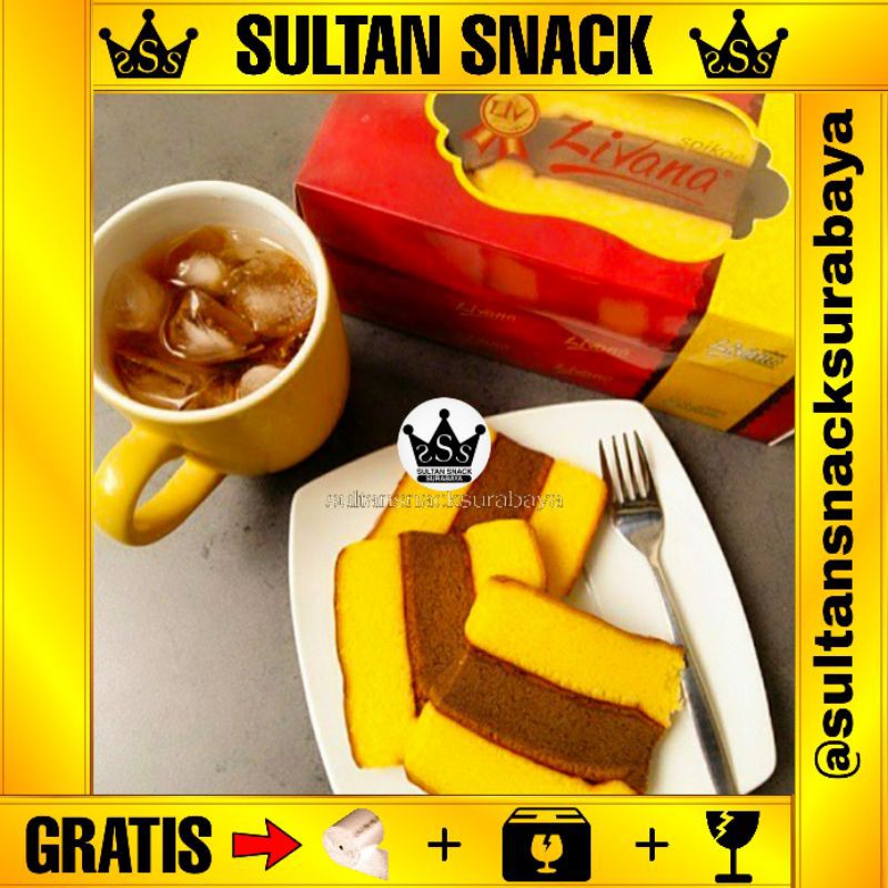 Jual SULTAN SNACK Lapis Spiku / Spikoe / Spekoek Livana Surabaya ...