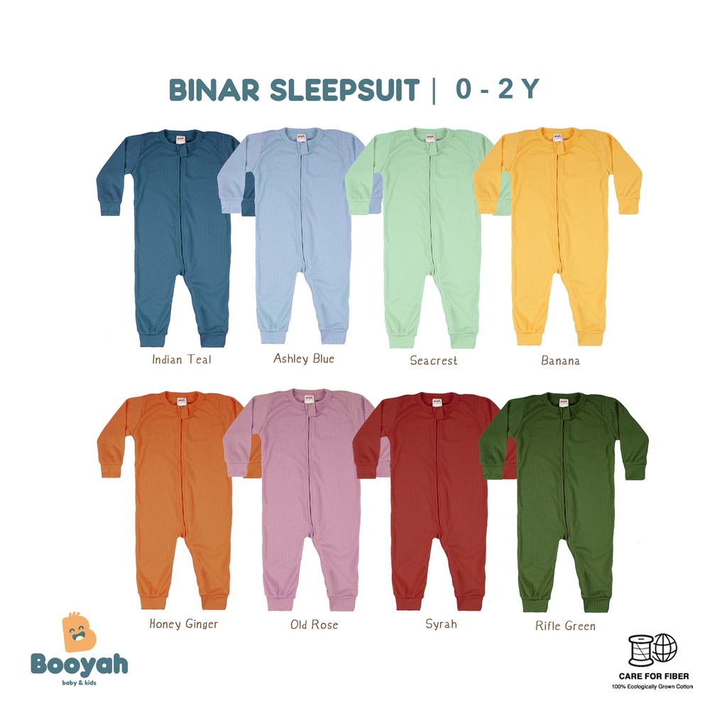 Jual Booyah Baby & Kids Piyama Anak- Binar Sleepsuit (0-2 Tahun ...