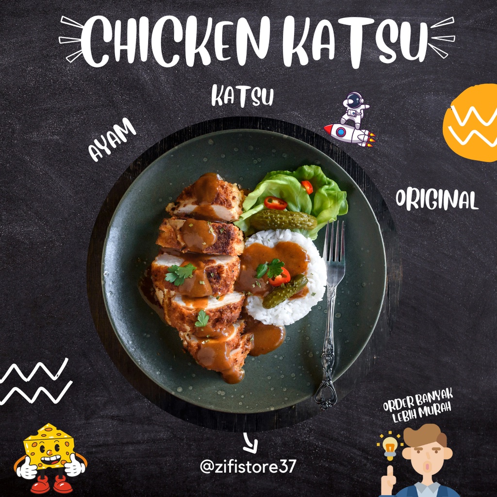 Jual Chicken Katsu Ayam Katsu Frozen Food | Shopee Indonesia