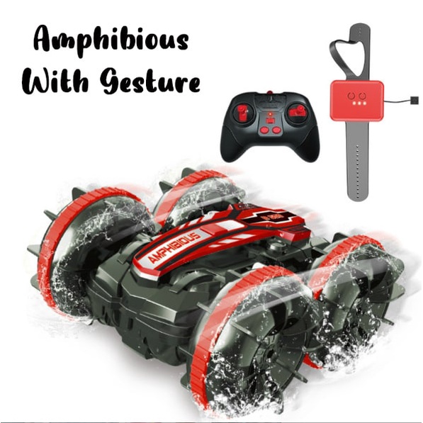 Jual RESTOCK Amphibious Stunt Car 2in1 - RC Mobil Amphibi bisa darat ...