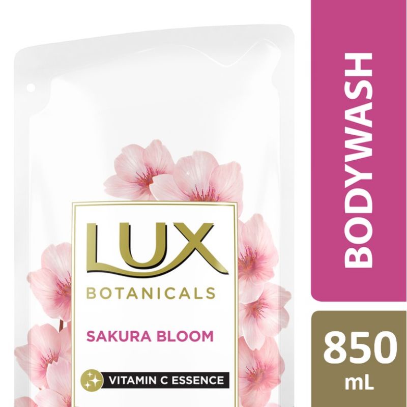 Jual Lux Botanicals Sabun Cair Sakura Bloom & Valvet Jasmine- Bright Bluebell Refill 850 ml ...