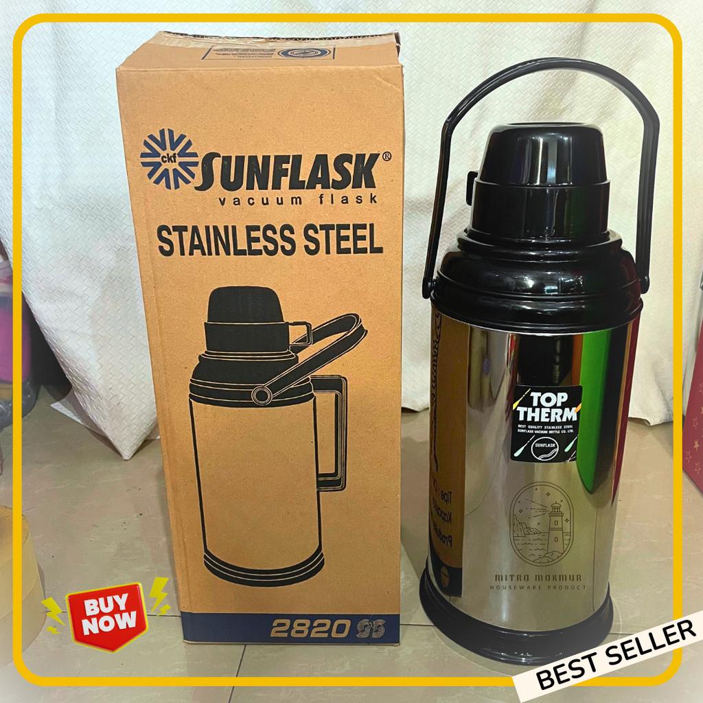 Jual NEW!! THERMOS AIR PANAS STAINLESS 2 - 3,2 LITER SUNFLASK 2050-2820 ...
