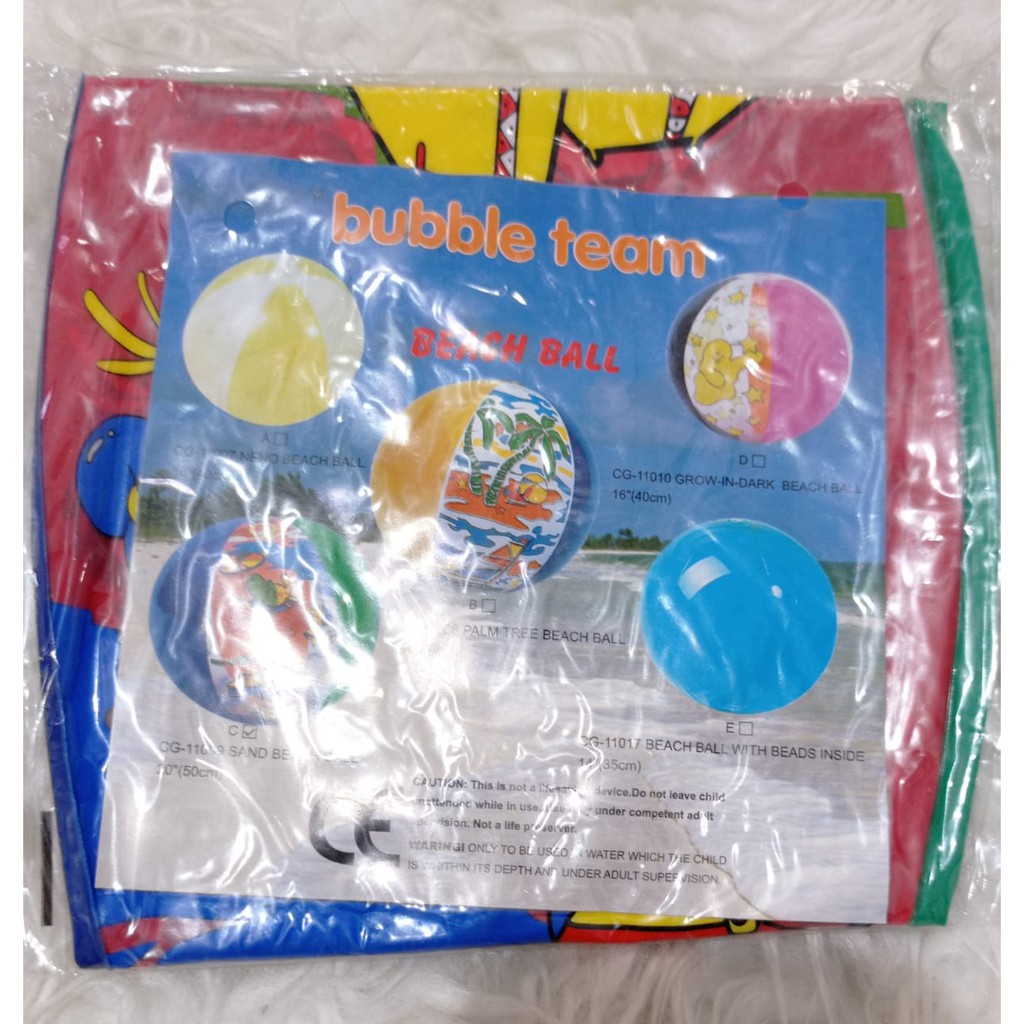 Jual BUBBLE TEAM BOLA PANTAI | Shopee Indonesia